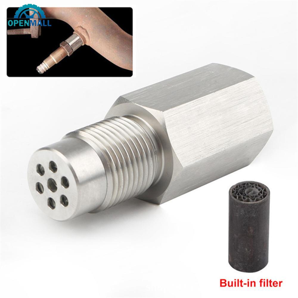 OPENMALL Universal Stainless Steel Check Engine Light CEL Mini Catalyst ...