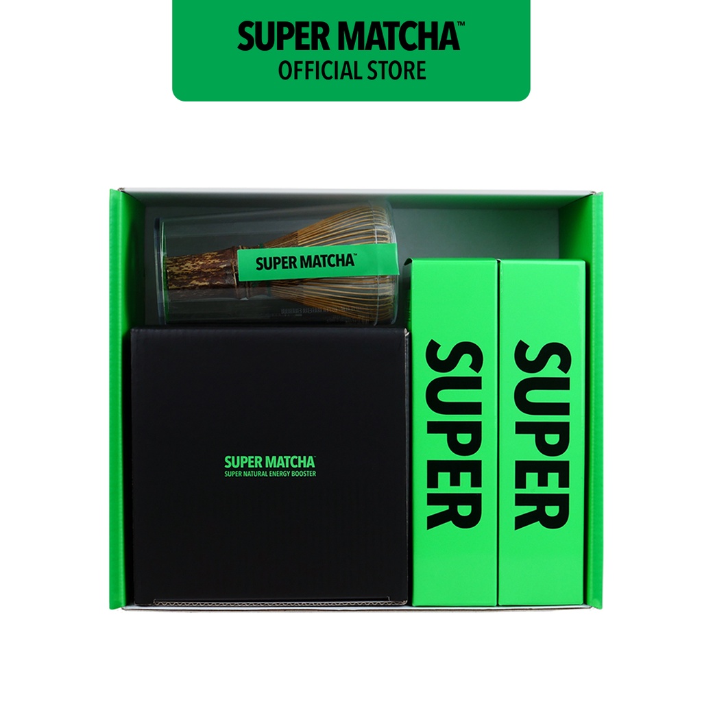 [SUPER MATCHA] KIT Premium Matcha Powder Classic Way Green Tea Latte ...