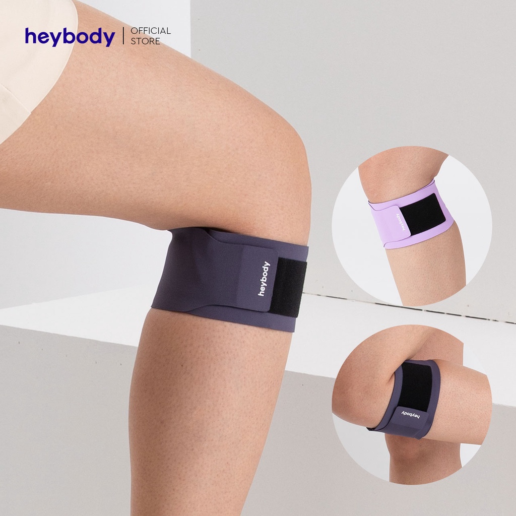 [heybody] Slim Air Knee Support Strap(2 Colors, M/L size) | reduce and prevent the pain and ...