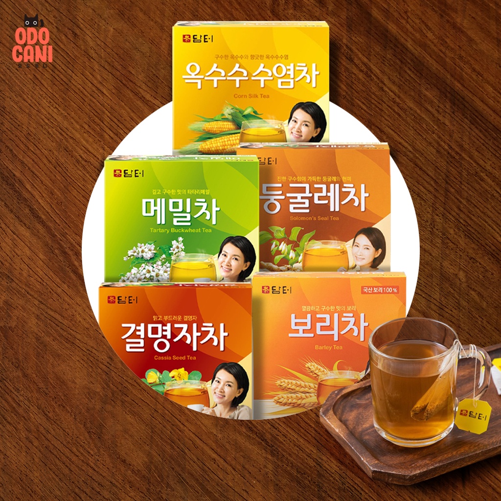 [ 100T ] Damtuh Tea Korean Health Tea 5 Flavors | Shopee Singapore