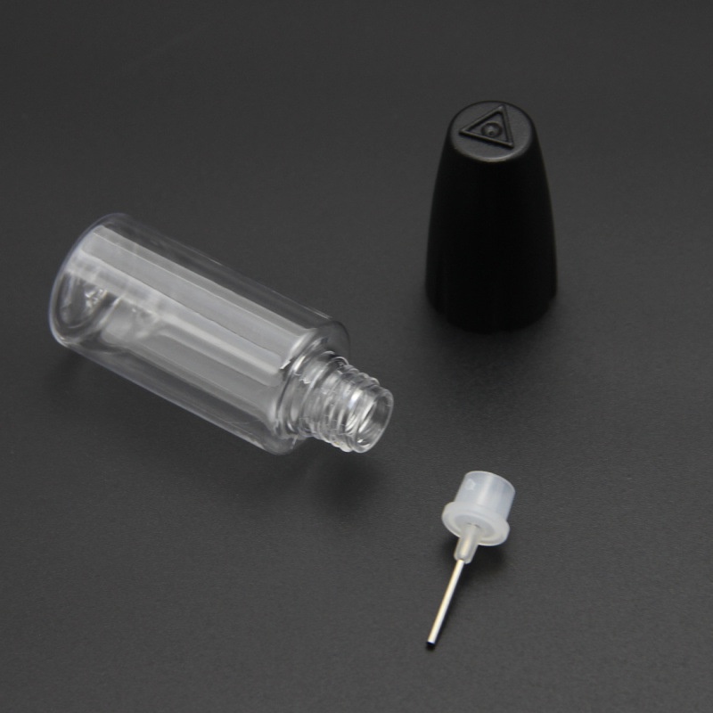 10ML Pinhole Bottle With Cap, Long Needle Tube Bottle, PET Plastic ...