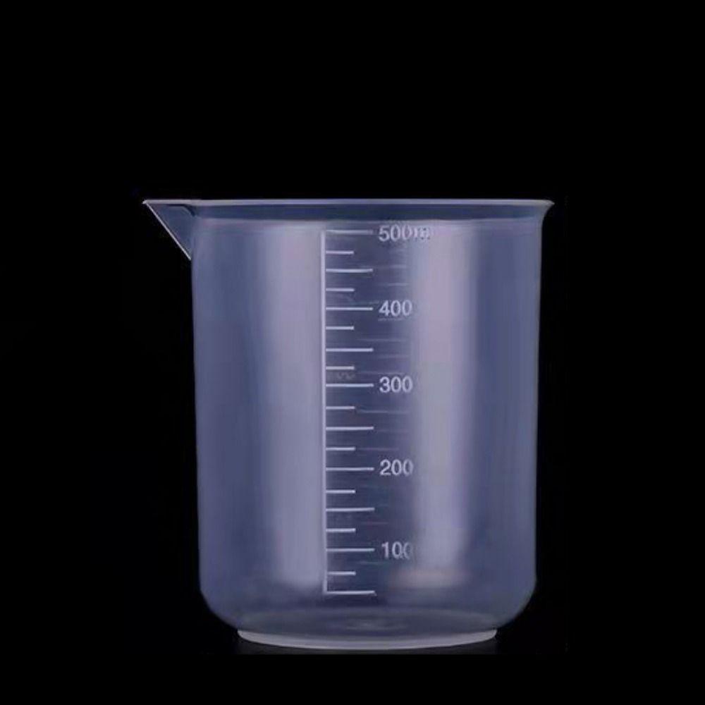PERRY1 Beaker Portable 50/100/150/200/250/500/1000ML Transparent for ...