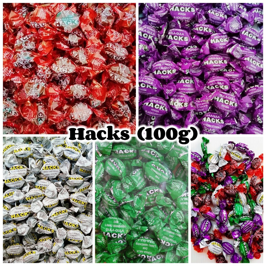 [ 100g ] Hacks Candy | Shopee Singapore