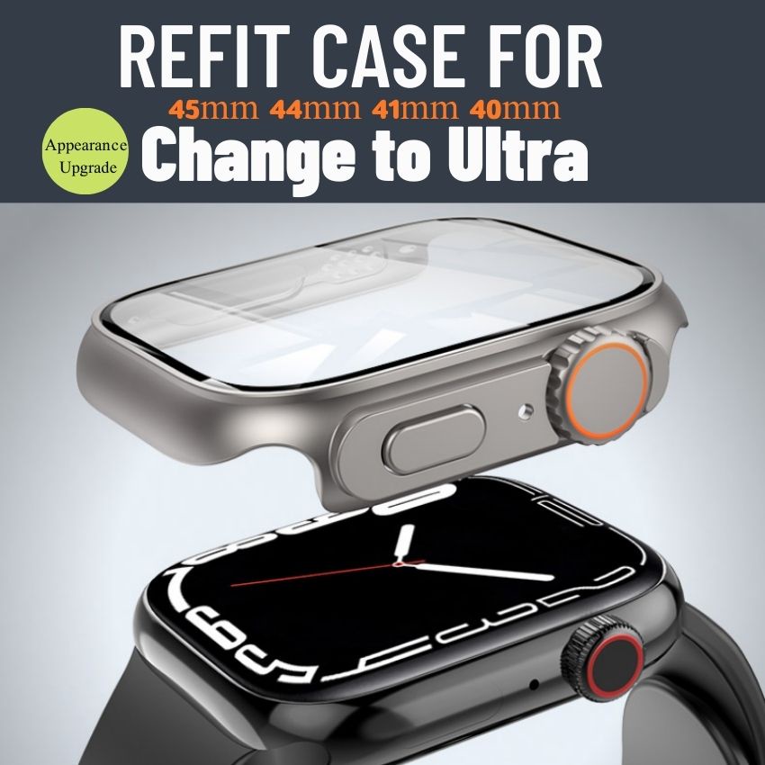 Appearance Upgrade Refit Case for iWatch 45mm 44mm 41mm 40mm Turn to ...