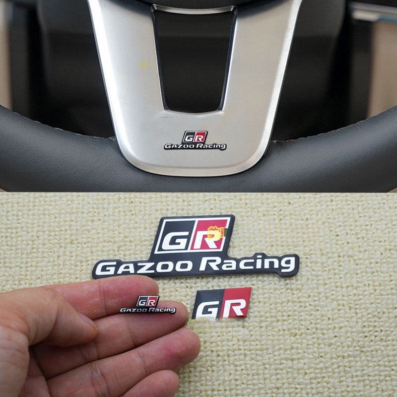 Suitable For Toyota GR Car Sticker Gazoo Racing Metal Logo SPORT Yazoo ...