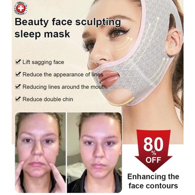 Beauty face sculpting sleep mask,Facial Slimming Strap Double Chin ...