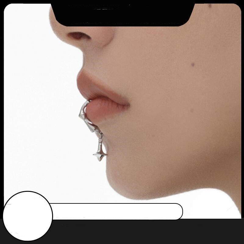 Lip Clip Mechanical Gyro Series Lip Clip Can Be Worn without Punching ...