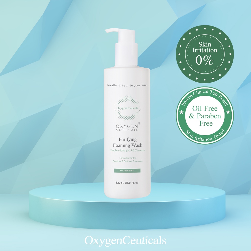 OxygenCeuticals Purifying Foaming Wash 320ml | Shopee Singapore