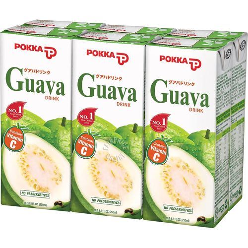 Pokka Guava Fruit Juice Packet 6pcs 250ml | Shopee Singapore