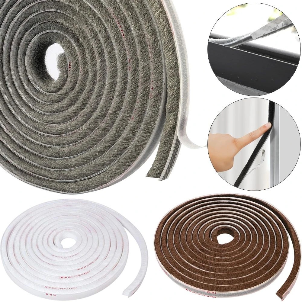 Self Adhesive Weather Stripping Brush Strip Sliding Windows Sealing ...
