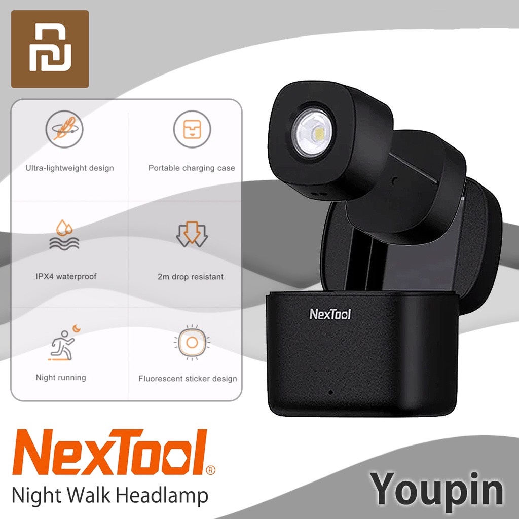 NEXTOOL headlight Night Walking Headlamp Ultra-light LED Lighting IPX4 ...