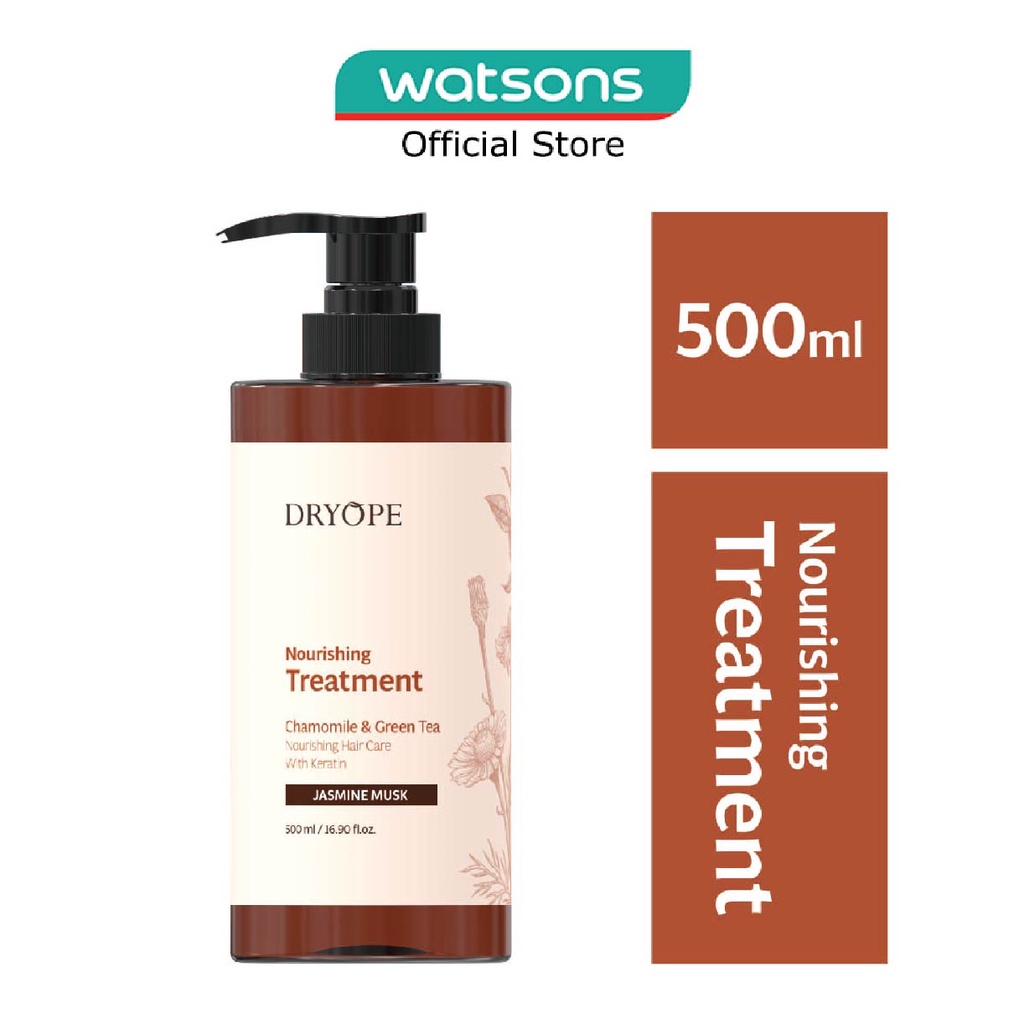 DRYOPE Jasmine Musk Nourishing Treatment Conditioner 500ml | Shopee ...