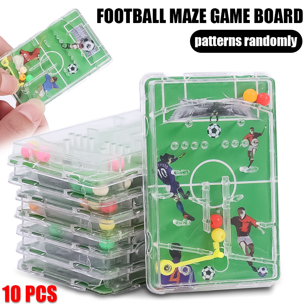 10PCS Football Maze Game Boys Girls Soccer Theme Finger Toy Interesting ...