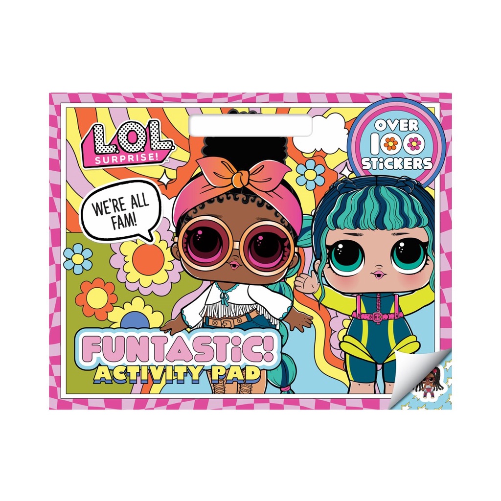 Lol Surprise Funtastic Giant Colouring Activity Big Book Pad to Color ...