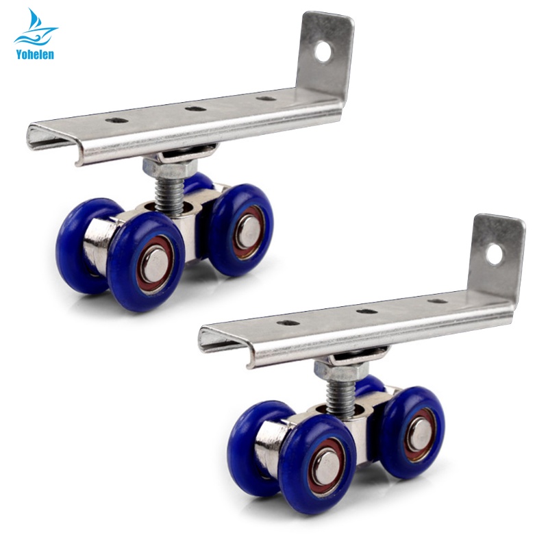 2pcs/set Sliding Door Roller Hardware Slide Doors Pulley 4/8 Wheels ...