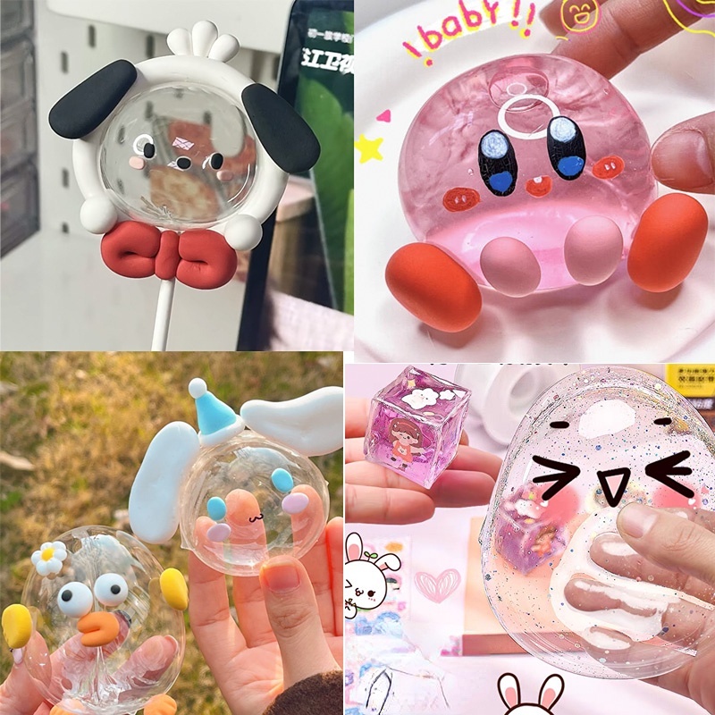5cm Width Nano Tape Blowing Bubble Decompression Diy Bubble Toy ...