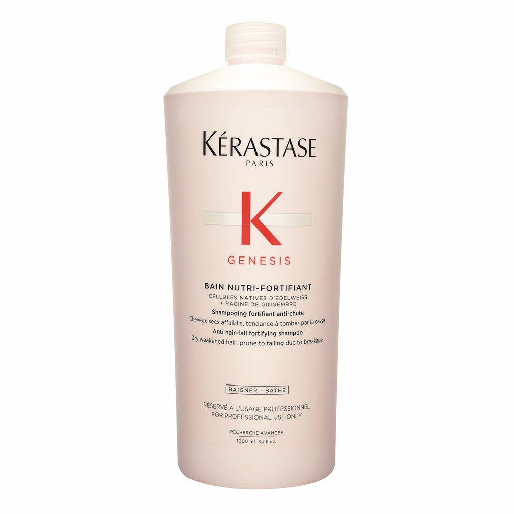 Kérastase Paris Genesis Bain Nutri-Fortifiant Fortifying Shampoo 1000ml ...