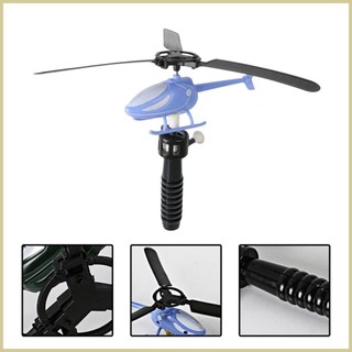 Ripcord Helicopter Handheld Rip Cord Flying Helicopter Toy Helicopter ...
