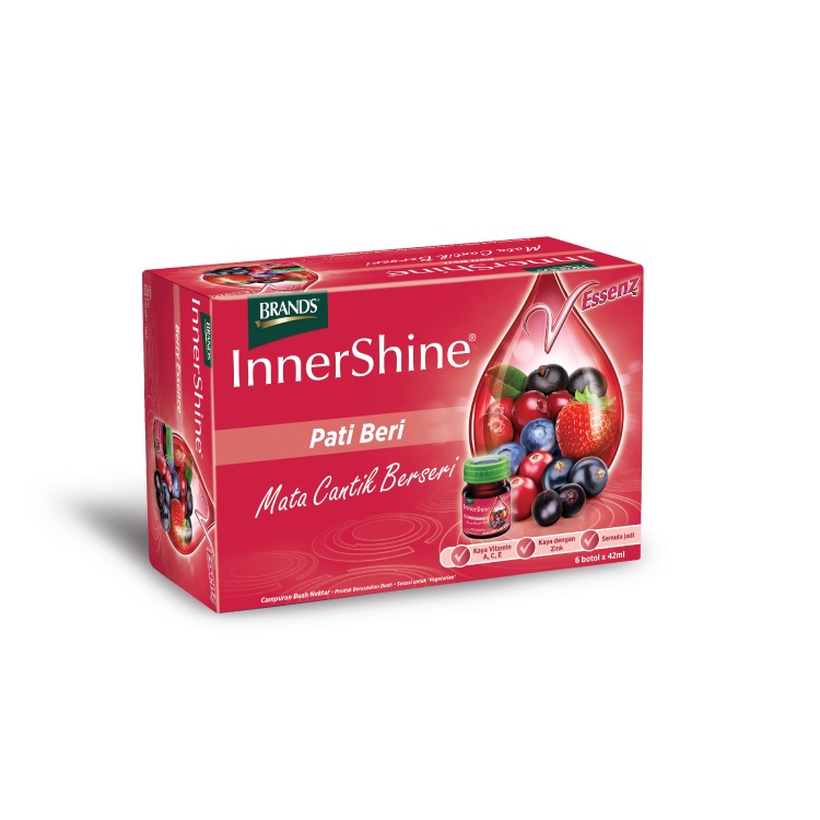 BRAND'S INNERSHINE BERRY ESSENCE 12'S X 42ML (EXP:03/2024) | Shopee ...