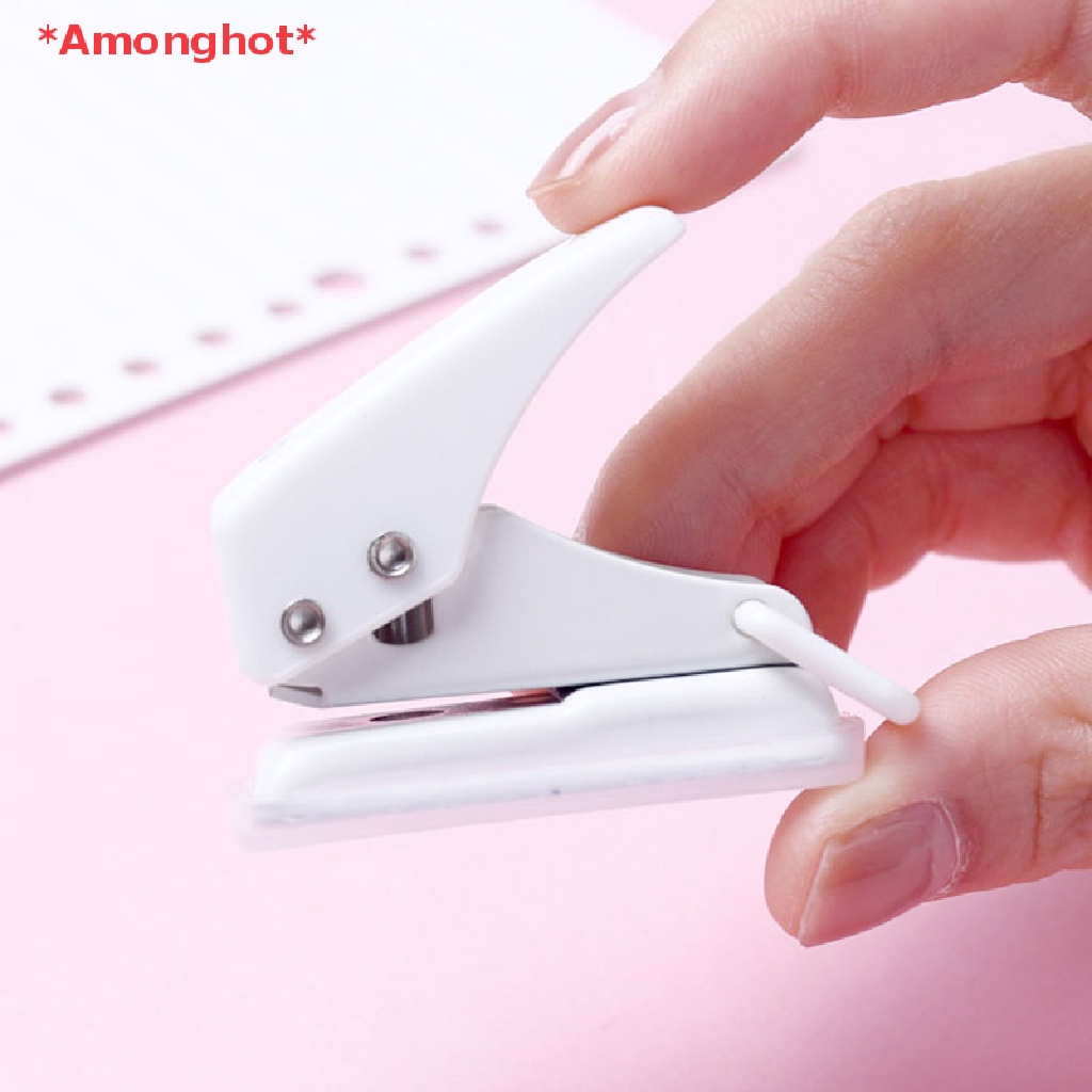 Amonghot> Cute Mini Single Hole Shape Punch for Planner Disc Ring DIY ...