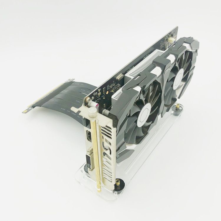 Graphics Card Vertical Base Extension Upright PCI-E 3.0x16 Chassis ...