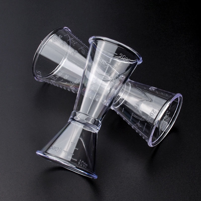 Double-Headed Measuring Cup Multifunctional Transparent Pc Ounce Cup Oz ...