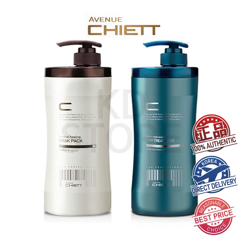 [Chiett] Mineral Healing Mask Pack & Pure Vera Water LPP Treatment 1000ml | Shopee Singapore