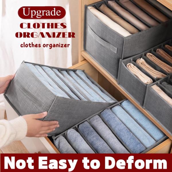 Upgraded Foldable Pant Drawer Storage Box Clothes Drawer Organizer ...