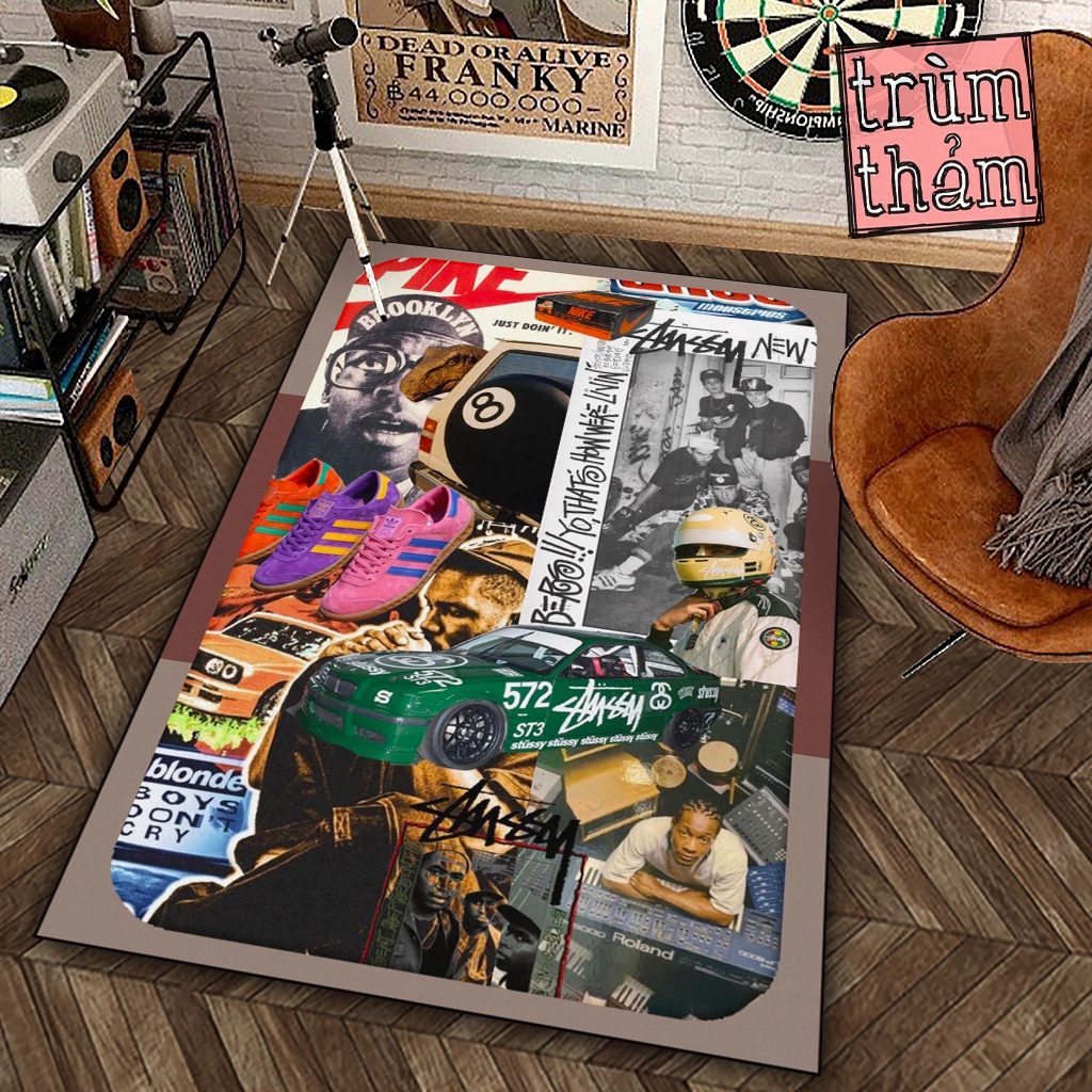 Statsi Collage Aesthetic Rapper Usuk Decor Bedroom Living Room Office ...