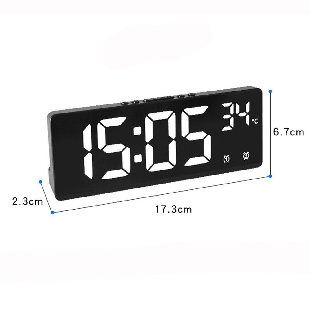 SUMU Digital LED Clocks, Temperature Date Multi-functional Electronic ...