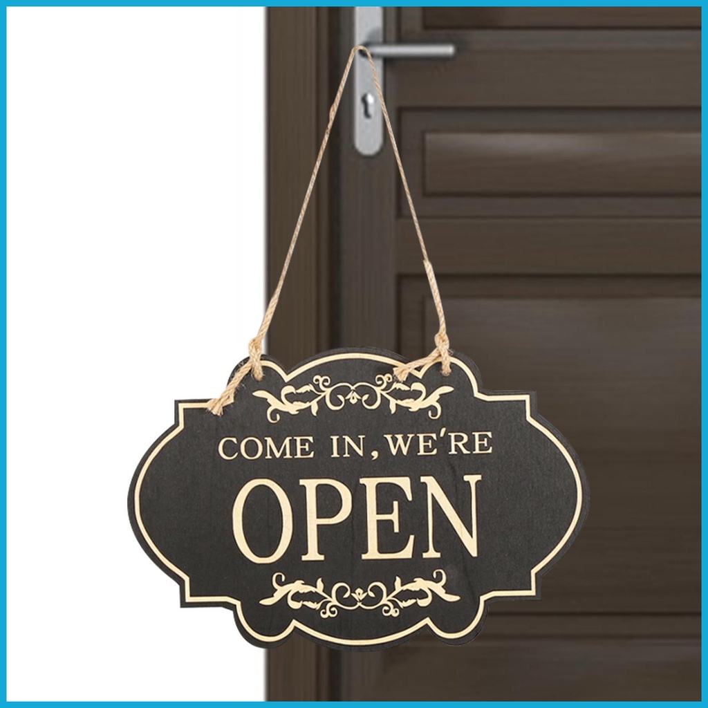Open Closed Sign Double-sided en Open Closed Sign en Rustic Open and ...