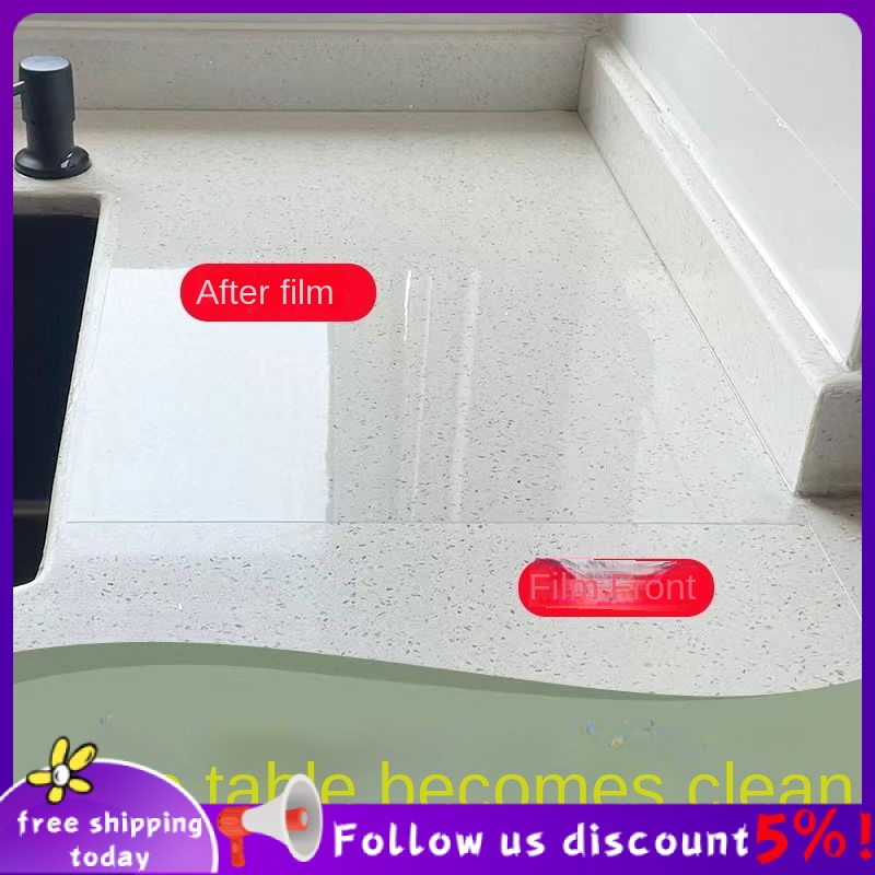 Se7ven+ Protective film for wall surface protective sticker for kitchen ...