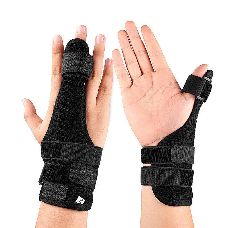 Finger Splint Support Pinky Ring Middle Metacarpals Knuckles Adjustable ...