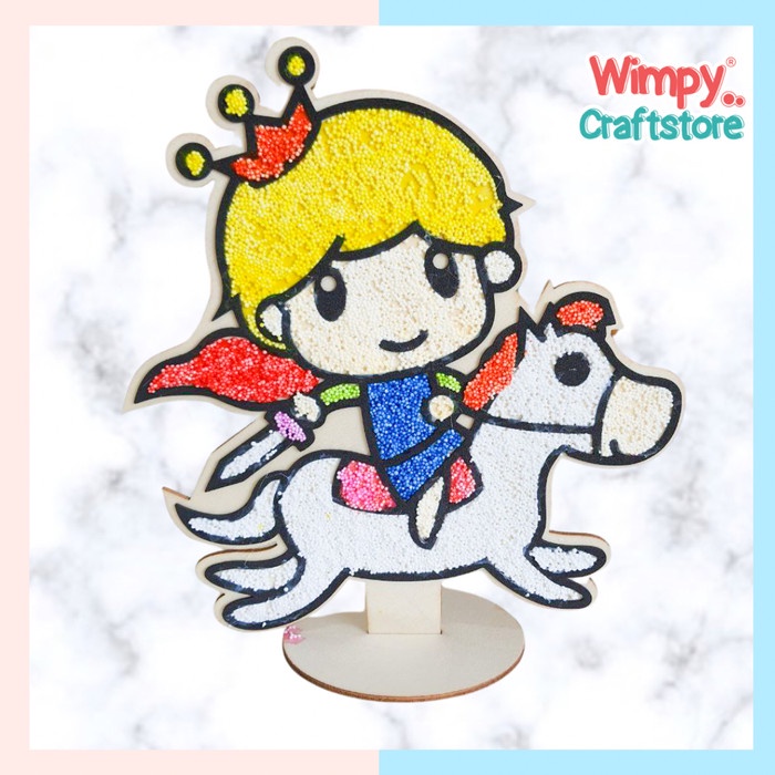 Wimpy Craft KIT DIY Foam Clay Art Handicraft Package Art Set | Shopee ...