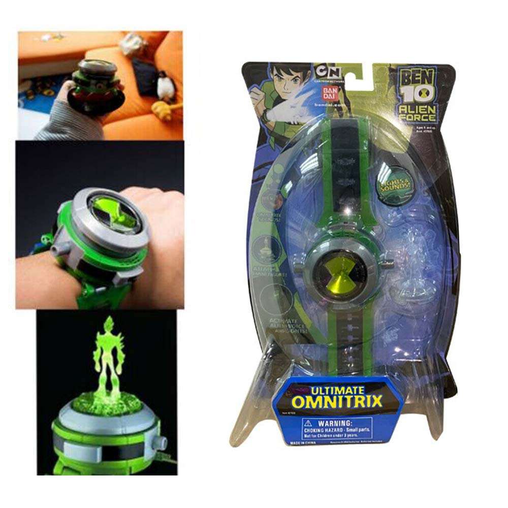 BEN 10 Ten Projector Watch Alien Force Omnitrix Illumintator Xmas Kid ...