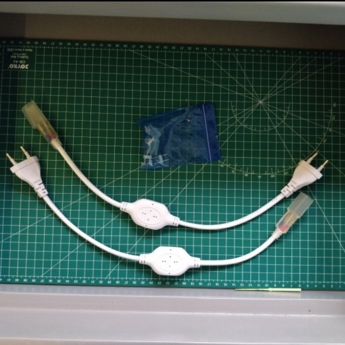CABLE LIGHT SOCKET / LED NEON FLEX STRIP HOSE 5050 CONNECTOR | Shopee ...