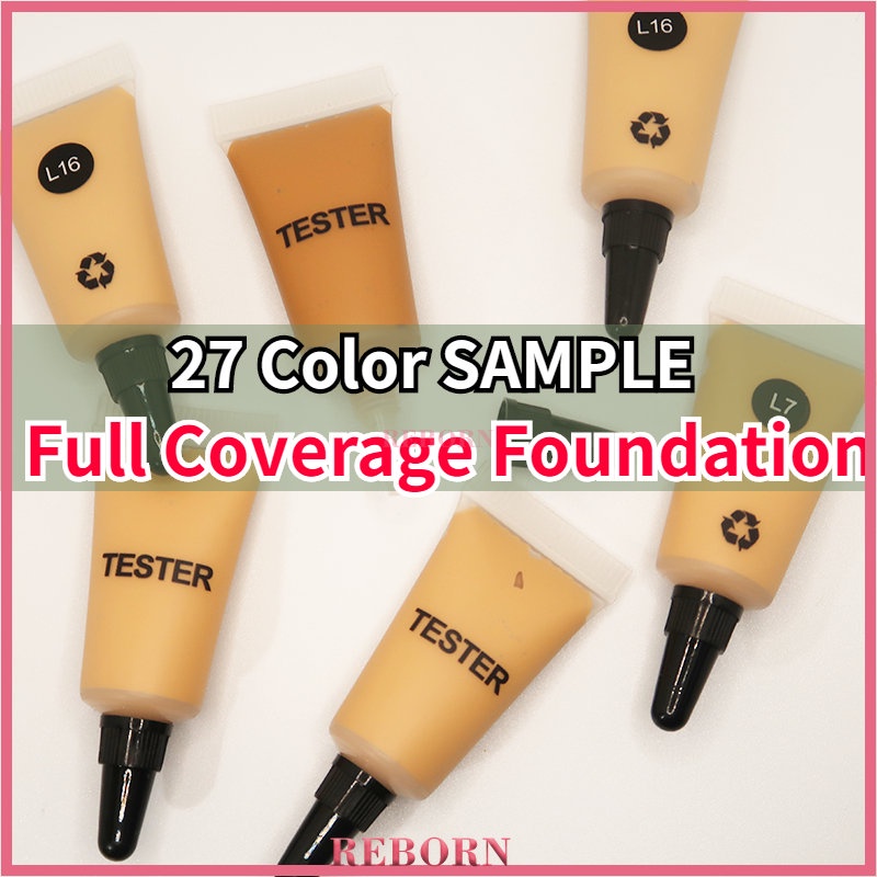 Mini Full Coverage Liquid Foundation Sample High Concealer No Logo ...