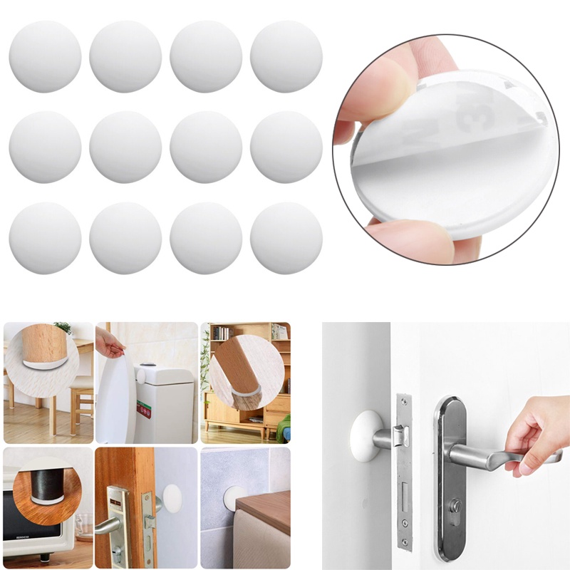 20/10/5PCS Door Stops Rubber Wall Protectors Guards Self Adhesive Door ...
