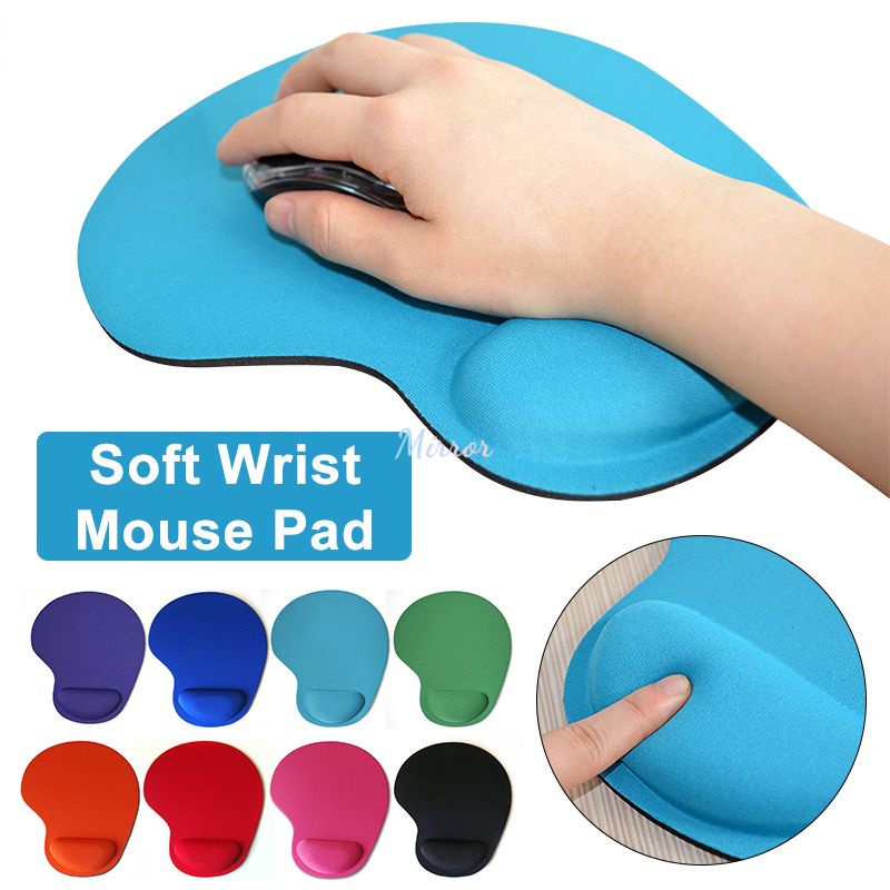 Wristband Mouse Pad Comfortable Solid Color Mat Protection Of The ...