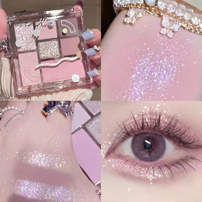 7 Colors Eye Shadow Palette Makeup Palette Matte Eye Shadow Glitter