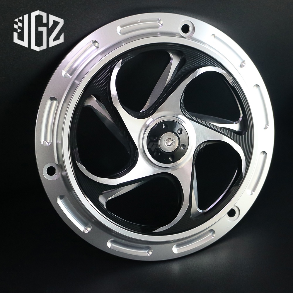 CNC Scooter Cover Cooling Fan Engine Spinner Rotate Guard Motorcycle ...