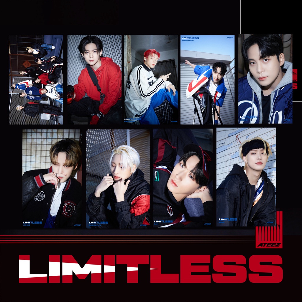 ATEEZ New Limitless Collector Card Star Photo | Shopee Singapore