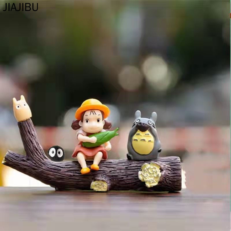 My Neighbor Totoro Miniatures Studio Ghibli Figurines Anime Ornaments ...
