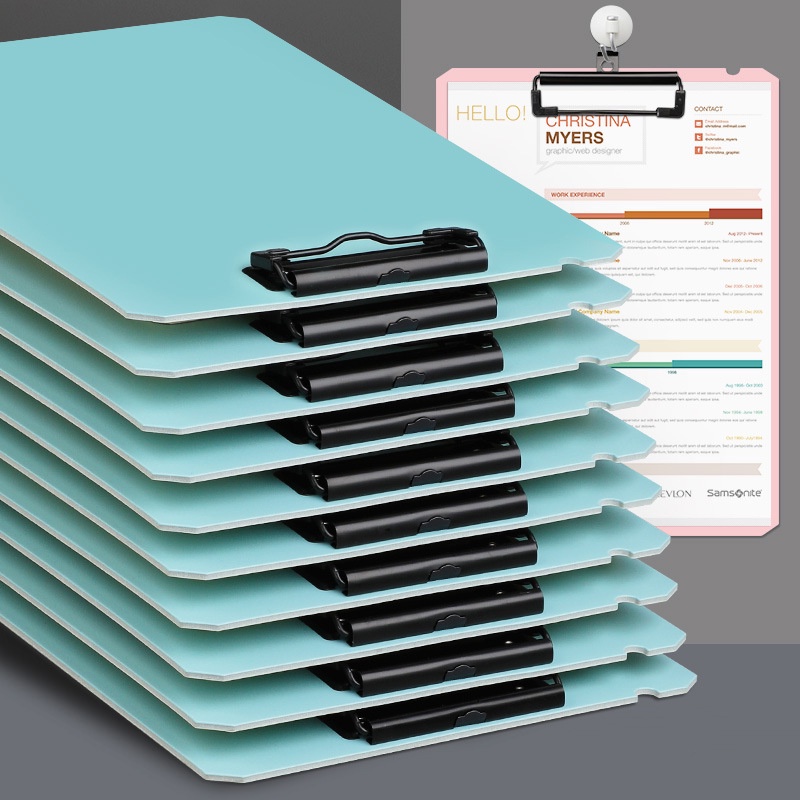 A4/A5 Thickened Plate Folder File Clipboard Organizer Plastic Sheet ...