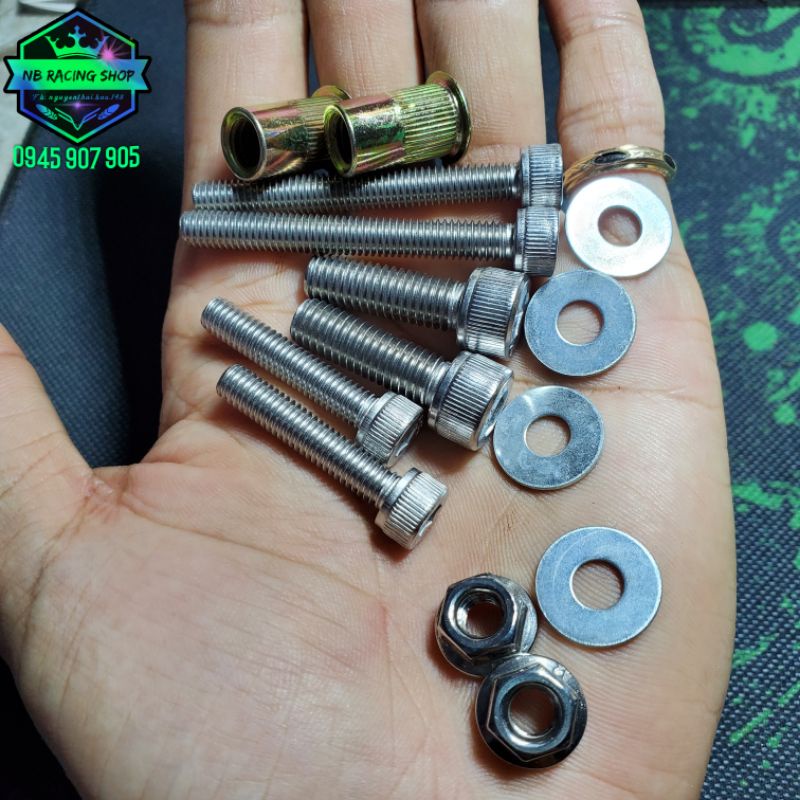 Specialized stainless steel screw set to mount Ya speed handlebars for ...