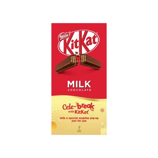 Kit Kat Block Milk Chocolate 2 x 170g | Shopee Singapore