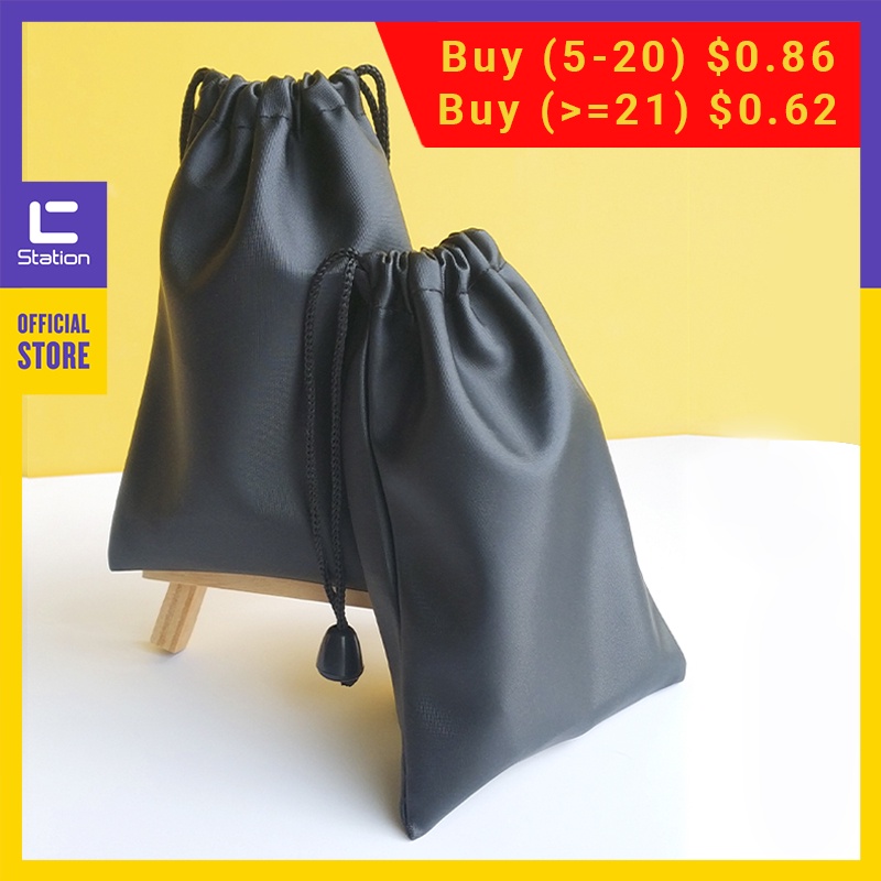 Multifunction PU Satin Drawstring Pocket Waterproof PU Portablebag ...