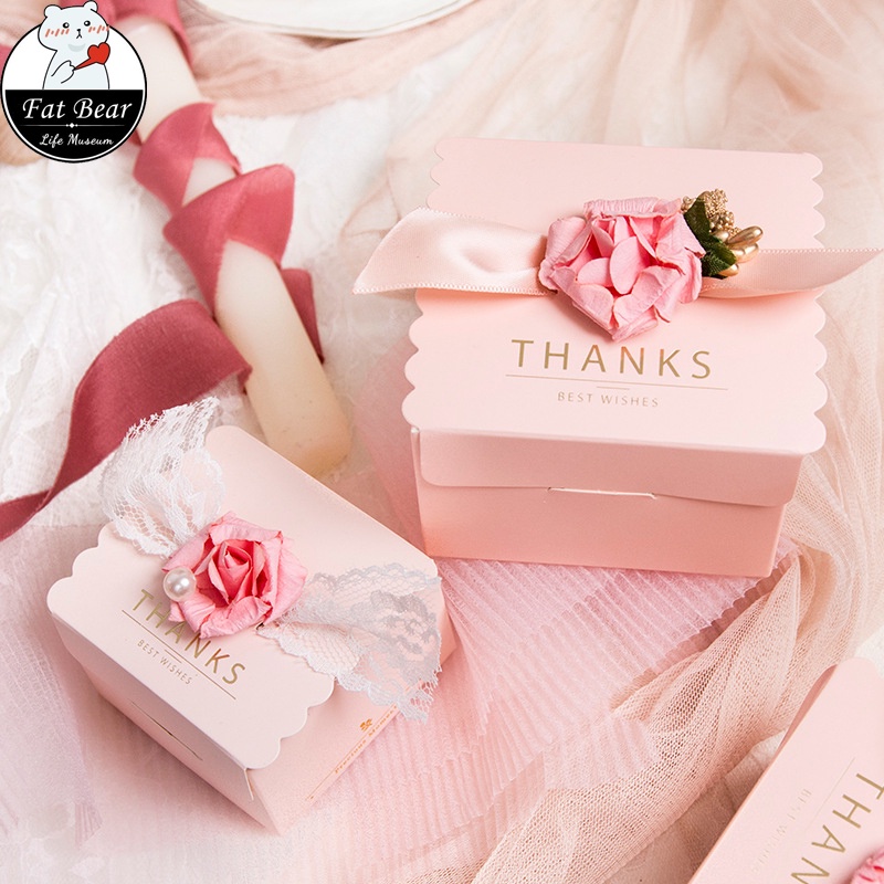 Gift Box Beautiful Wedding Candy Box Packaging Box Gifts Box Square ...