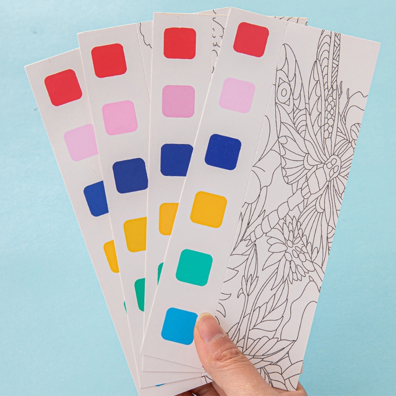 20 Sheets Tearable En Book Student Watercolor Ing Notebook | Shopee ...