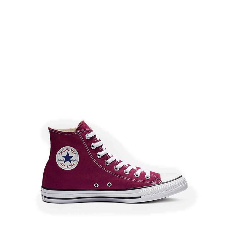 Converse All Star Hi Maroon Men's Sneakers - Red | Shopee Singapore